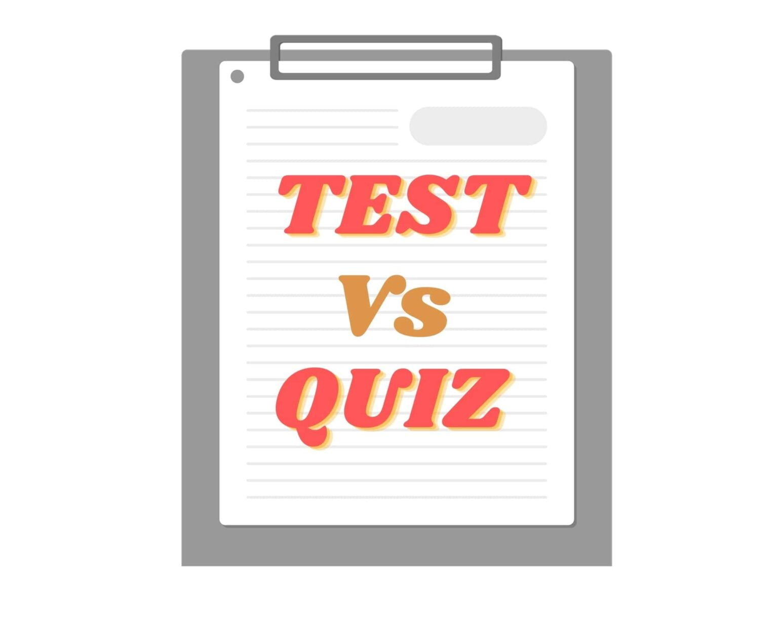 Diferencia entre test y quiz: ¿Cuál es la clave para distinguirlos?